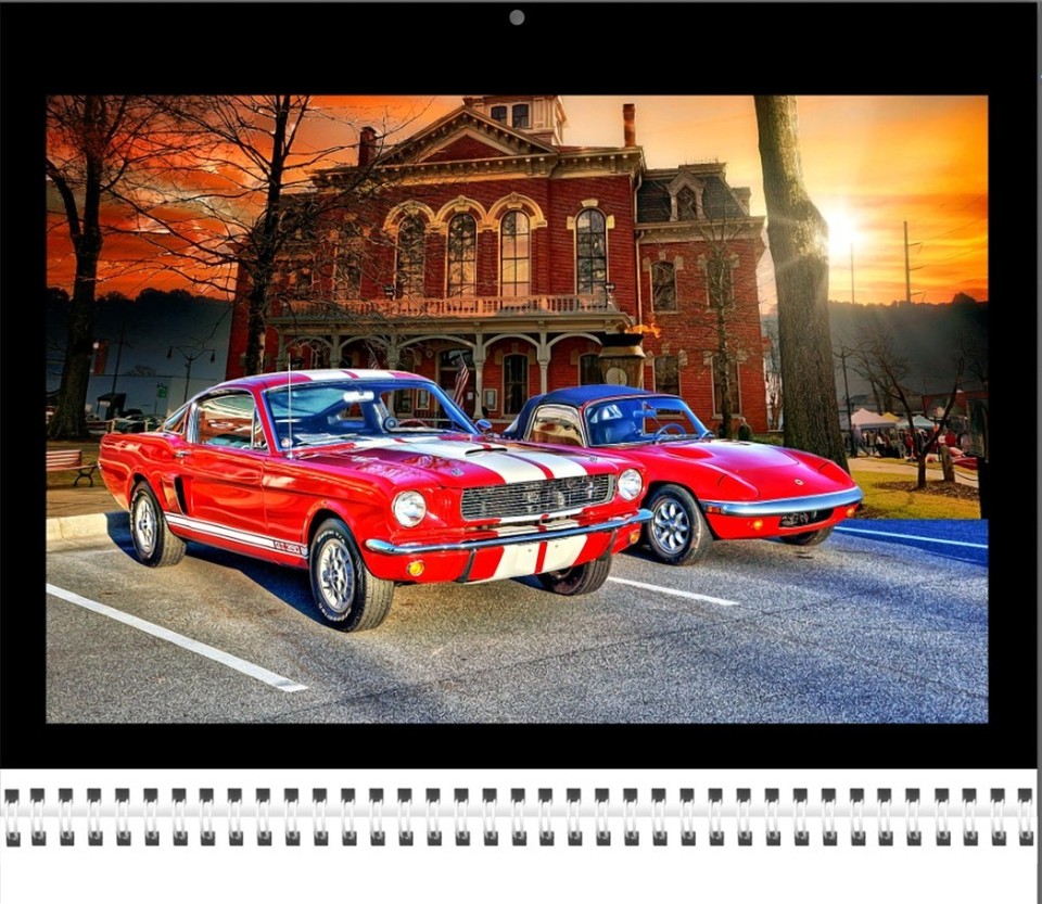2026 Mustang HorsePower 12 month Wall Calendar Start Any Month - Free ...