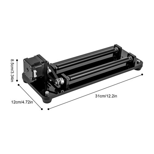 Laser Engrave Machine Y-Axis Rotary Roller DIY Laser Marking 360 ...