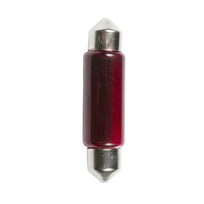 522127 - BULB FESTOON RED 12V 830MA 10W T11X41 (2 pcs/pkg) | eBay