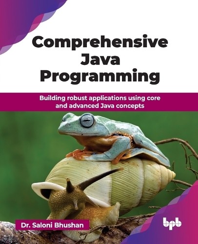 Saloni Bhushan Comprehensive Java Programming (Mixed Media Product) 9789365890112 | eBay