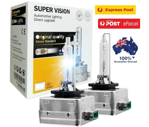 2x D3S D3R 6000K Premium OEM 35w HID Xenon Headlight Replacement Bulbs ...