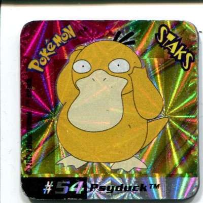 STAKS MAGNET AIMANT POKEMON N° 54 PSYDUCK HOLO E ... 🦆 | eBay