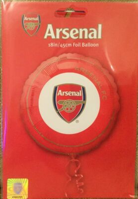 Official Arsenal Balloon AFC 18" Foil Helium Balloon The Gunners Fan ...