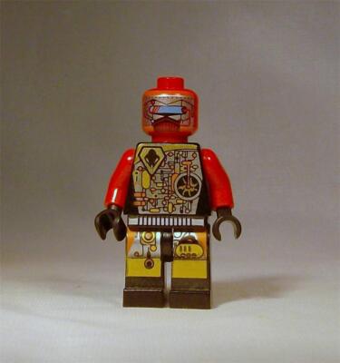 LEGO Red Space UFO Droid Minifigure 6836 6901 6902 6915 6979 Alien ...