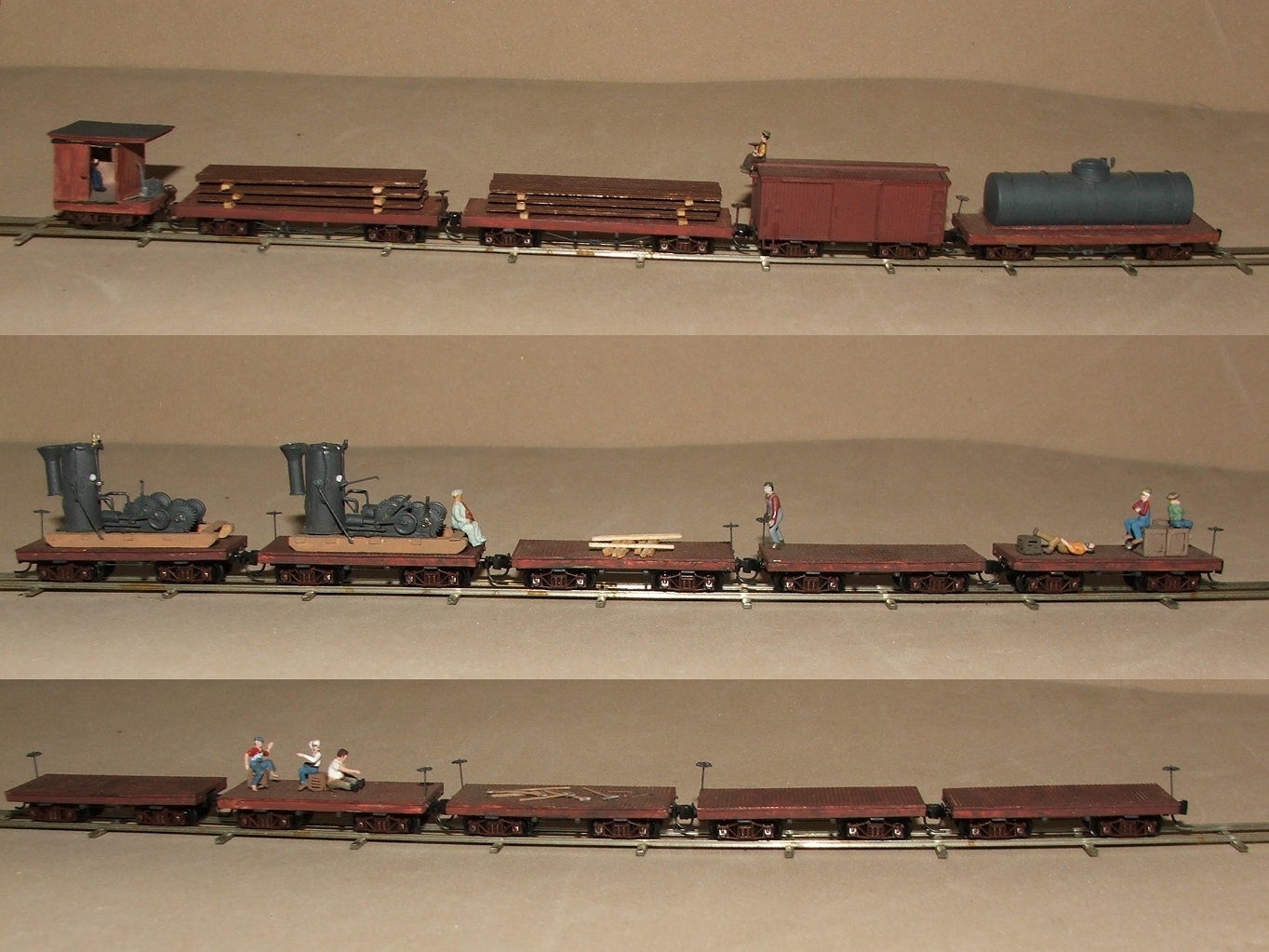 SHIPPING INCLUDED CUSTOM Nn3 LAYOUT AND TRAIN AWARD WINNING MODEL | eBay