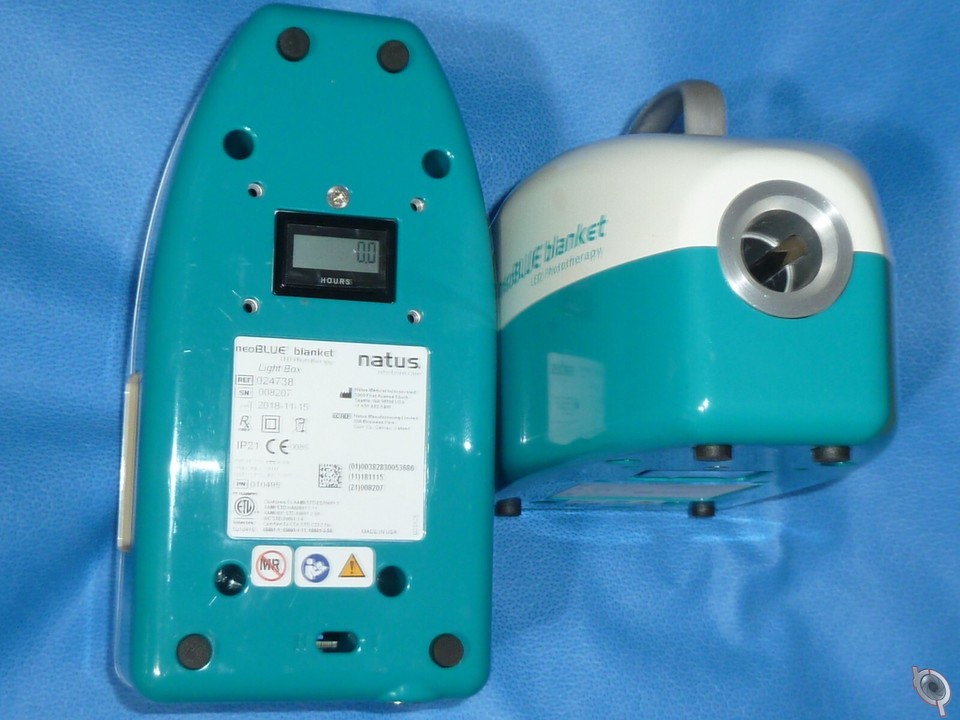 Natus NeoBLUE Blanket LED PHOTOTHERAPY bili blue light box ref:024738 ...