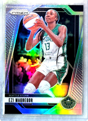 Ezi Magbegor 2024 Panini Prizm WNBA Silver Prizm Card-#50 Seattle Storm ...