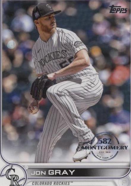 2022 Topps Series 1 - Jon Gray #161 582 Montgomery Club for sale online ...