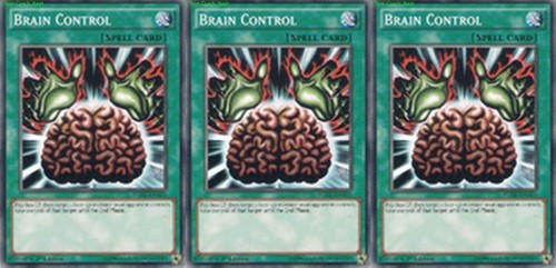Brain Control X 3 1st Mint YUGIOH Cards YGLD-ENA26 | eBay