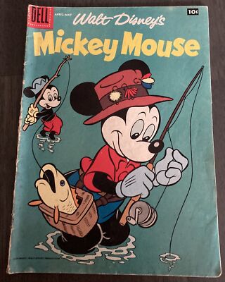 Walt Disney’s Mickey Mouse 59 Dell Comic Book Paul Murray Goofy G/VG | eBay