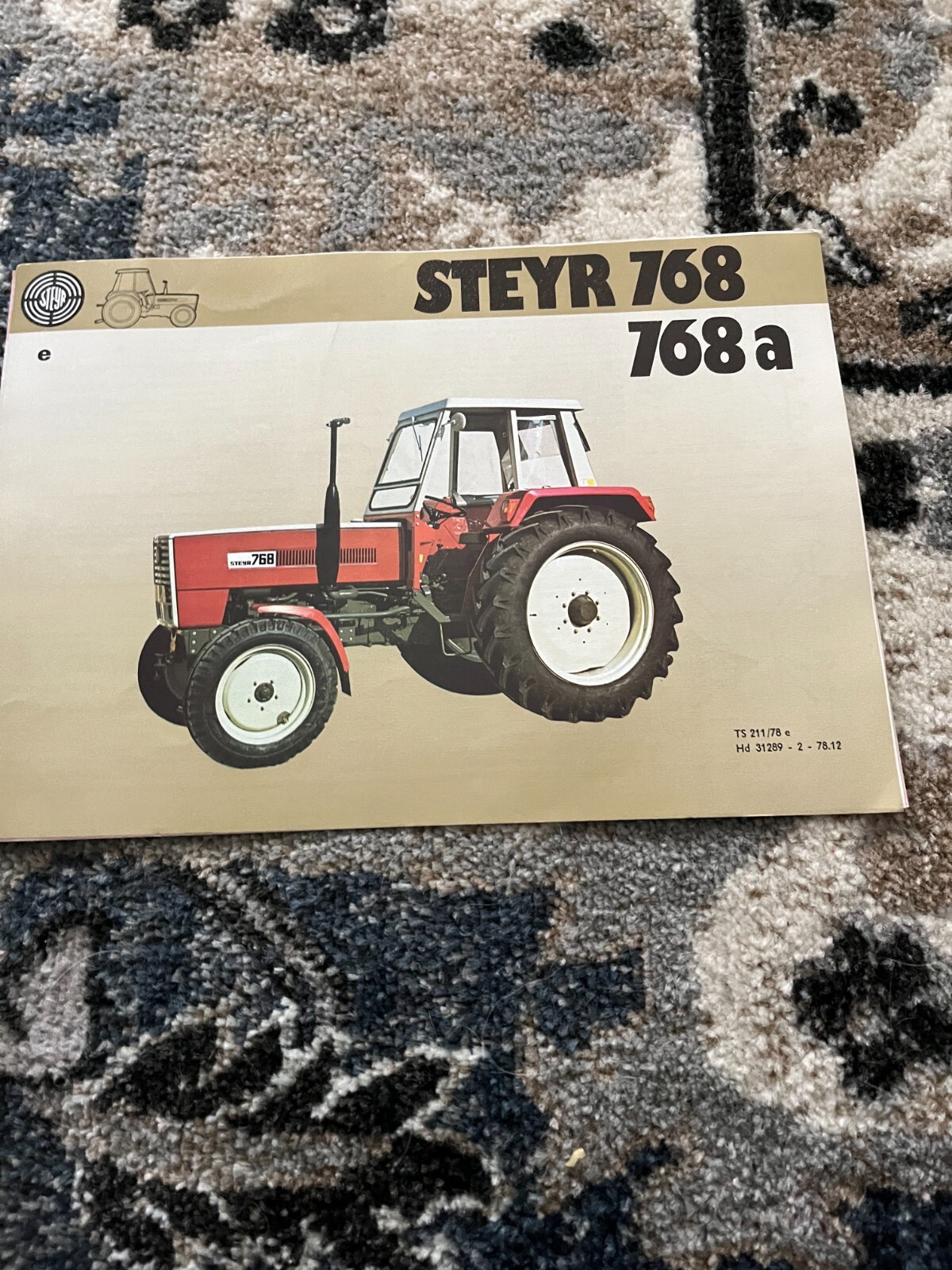 Steyr 768 768A Tractor Brochure FCCA | eBay