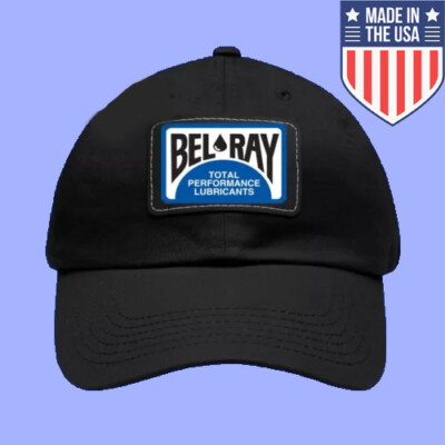 Bel Ray Racing Oil Dad Classic Baseball Hat Dad Outdoor Cap leather ...
