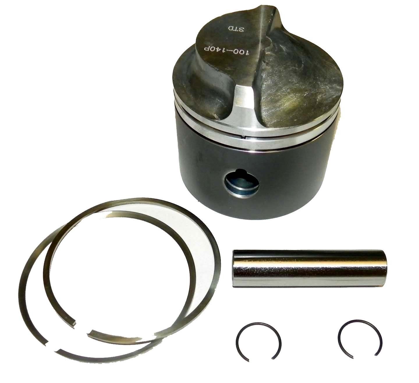 WSM Johnson Evinrude 175 / 235 HP Crossflow Piston Kit 100-140-04k .010 ...