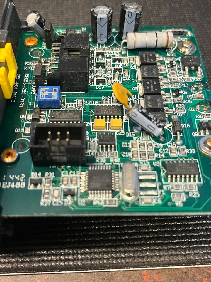 Evolution Hopper PCB Control Board Bracket Yellow Stripe | eBay