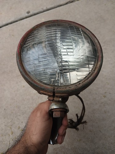 Vintage 1950's Tractor Heavy Equipment Fog Headlight Hot Rod | eBay