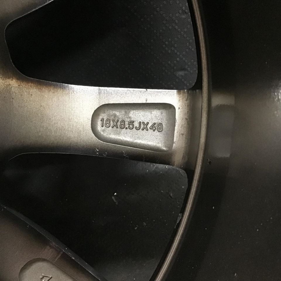 2008-2009 Cadillac CTS 4628 Wheel 18 x 8-1/2 9 Spoke Rim Smoked Hyper ...