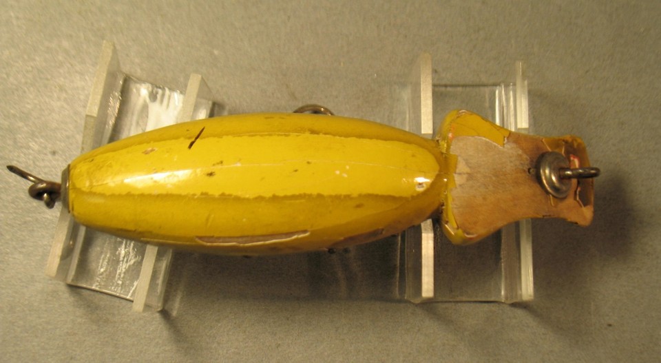 Vintage Moonlight Bait Co. Lady Bug Wiggler Tackle Box Fishing Lure ...