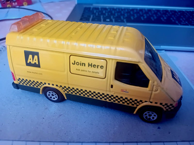 CORGi FORD TRANSIT VAN AA UNBOXED | eBay UK