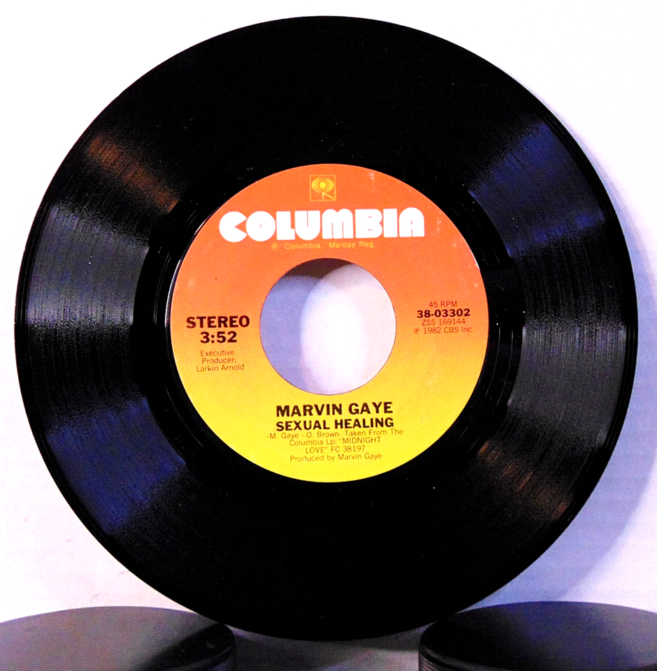 Marvin Gaye - Sexual Healing - 1982 Columbia 7" Soul 45 RPM Single ...