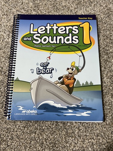 Abeka Letters And Sounds 1 Seatwork Text Teacher Key 1st Grade Current ...