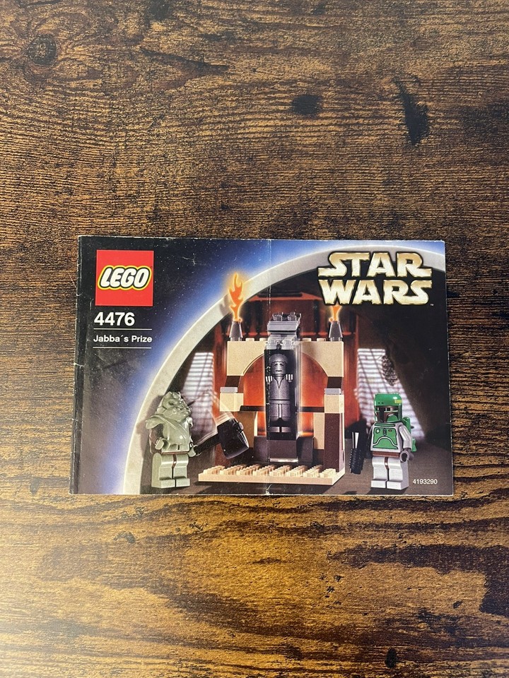 LEGO Star Wars: Jabba's Prize (4476) Vollständig inklusive Bauanleitung ...