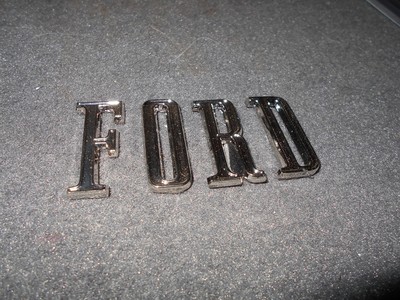 1973 - 1978 FORD COUNTRY SQUIRE SEDAN RANCH WAGON TAILGATE LETTERS SET ...