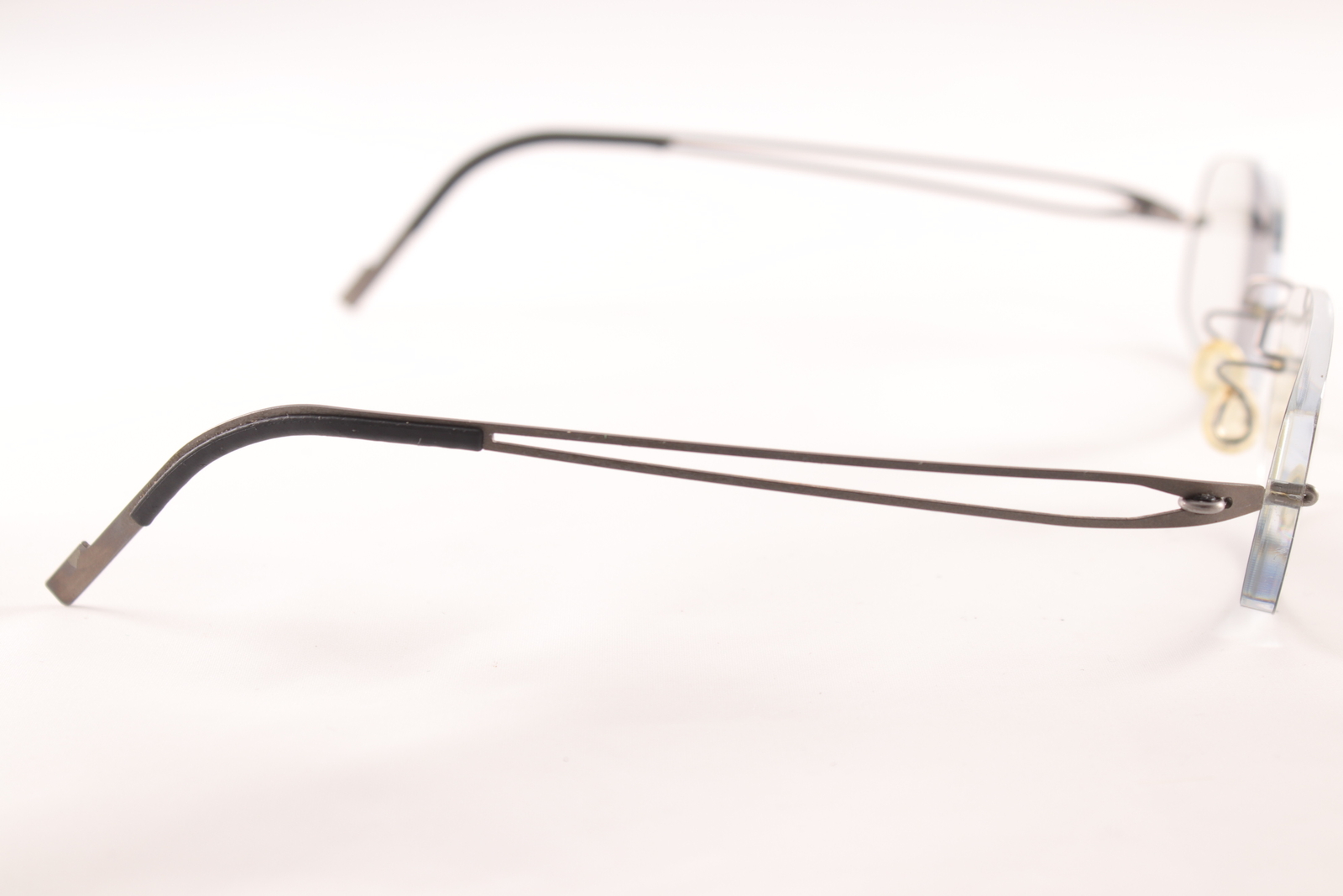 LINDBERG SPIRIT TITANIUM T602 Rimless M619 Used Eyeglasses Glasses ...