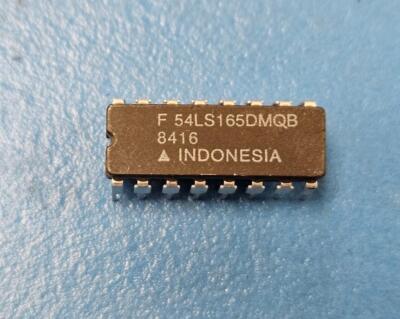 (2PCS) 54LS165DMQB Shift Register, 8-Bit, Right Direction, TTL, CDIP16 ...