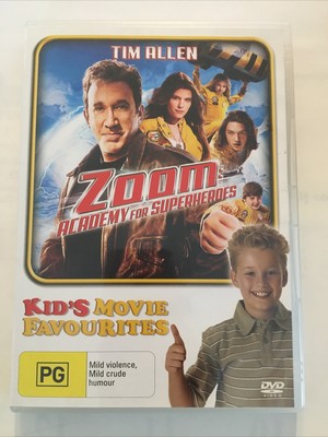 Zoom - Academy For Superheroes (DVD 2007) Tim Allen Region 4 Family ...