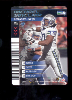 2002 NFL Showdown MICHAEL SINCLAIR Seattle Seahawks Card | eBay