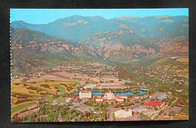 1960s Aerial Broadmoor Ice Palace Spencer Penrose Stadium Colorado ...