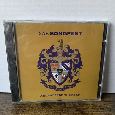 Songfest Sigma Alpha Epsilon Fraternity Songs Blast From The Past CD ...
