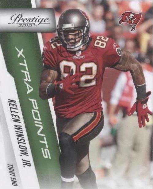 2010 Playoff Prestige - Kellen Winslow Jr. #190 Xtra Points Green /25 ...