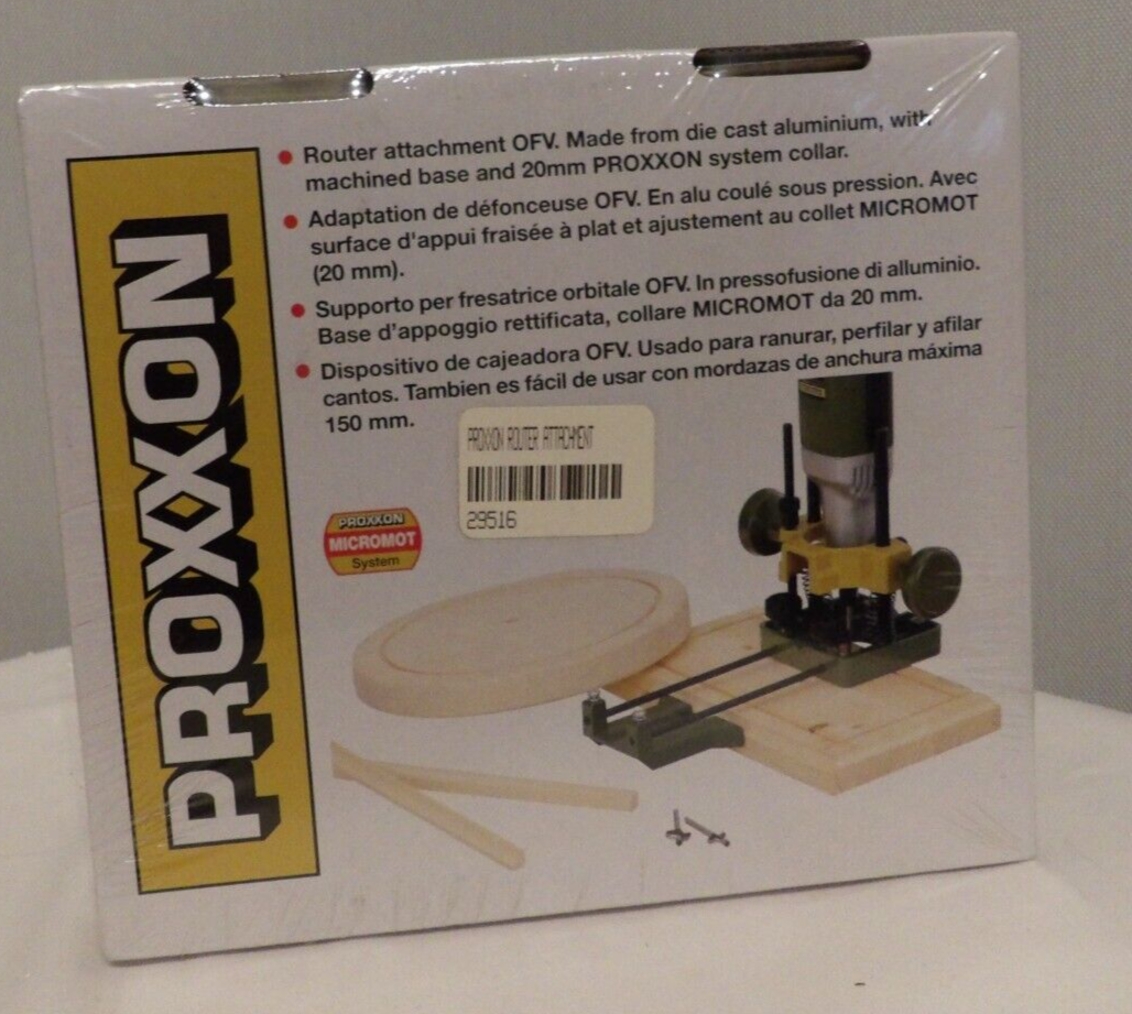 Proxxon Micromot Router Base OFV PN 28566 for sale online | eBay
