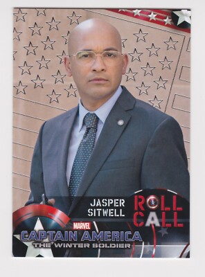 2014 Captain America Winter Soldier Silver Parallel Roll Call #100 ...