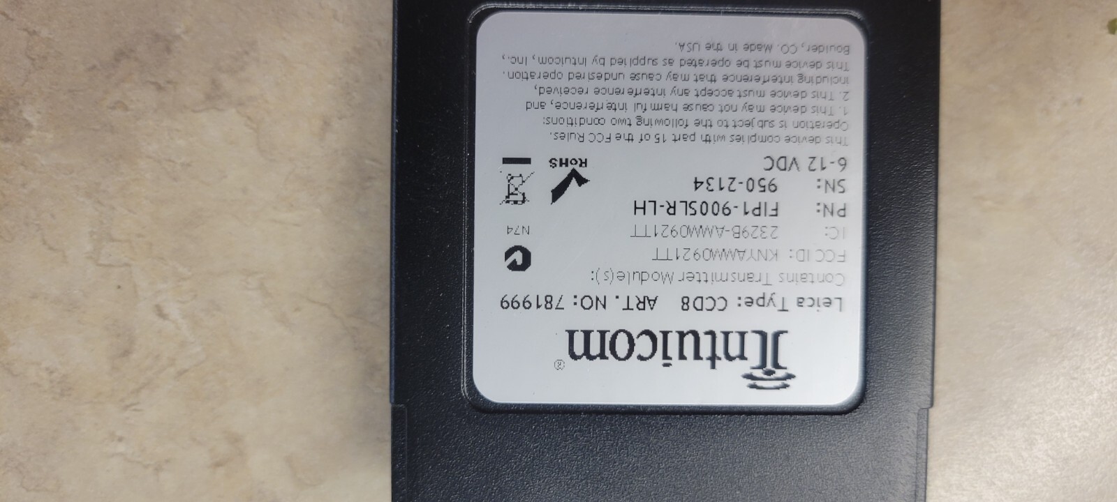 LEICA CCD8 RADIO GPS INTUICOM FIP1-900SLR-LH | eBay