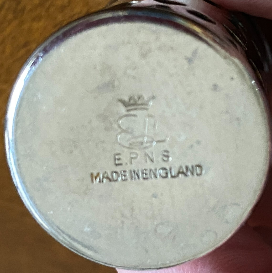 Vintage EPNS Silver-Plated Cobalt Glass Lined Salt/Pepper Shaker Set ...