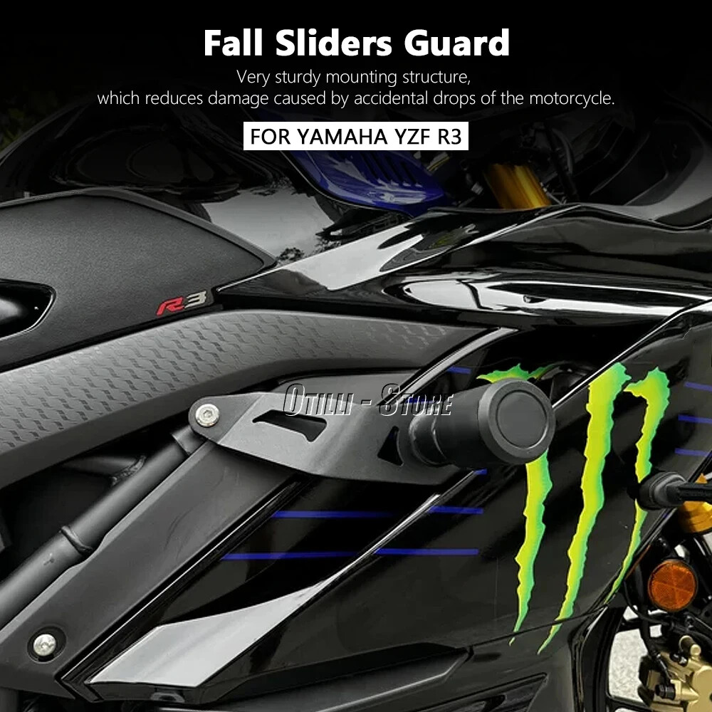 2024 Yamaha R3 Frame Sliders