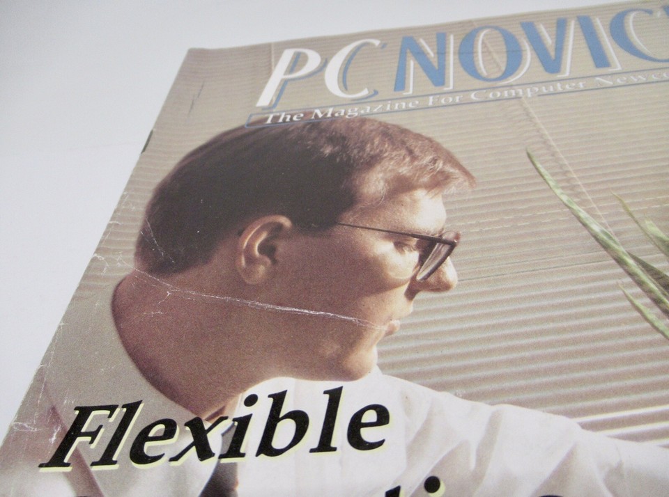 PC Novice MARCH 1991 Magazine For Computer Newcomers! | eBay