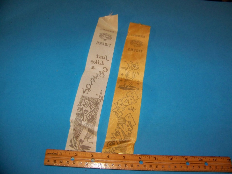 Vintage Mendenhall High Tigers School Spirit Ribbons Mendenhall ...