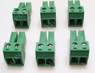 (6) 2 Pin - 7.62mm 32 Amp 400V - Terminal Block Connectors - Crestron ...