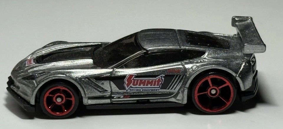 Hot Wheels Speed Graphics Chevy Corvette C7R Zamac 1/64 Diecast ...