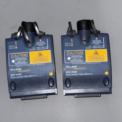 Fluke Networks DTX-SFM2 SM Fiber Modules for Fluke DTX-1800 DTX SFM2 ...