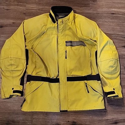 Aerostich Jacket Mens 50 Hiviz Motorcycle Nylon Armored Goretex Darien ...