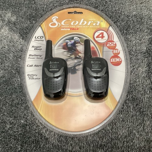 Cobra Microtalk PR150-2 Two-way Radio. 4 Mile Range Brand New | eBay