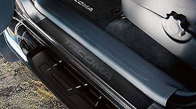 4 Set OEM Toyota Tacoma Double Cab Door Sill Protector PT74735161 PT474 ...