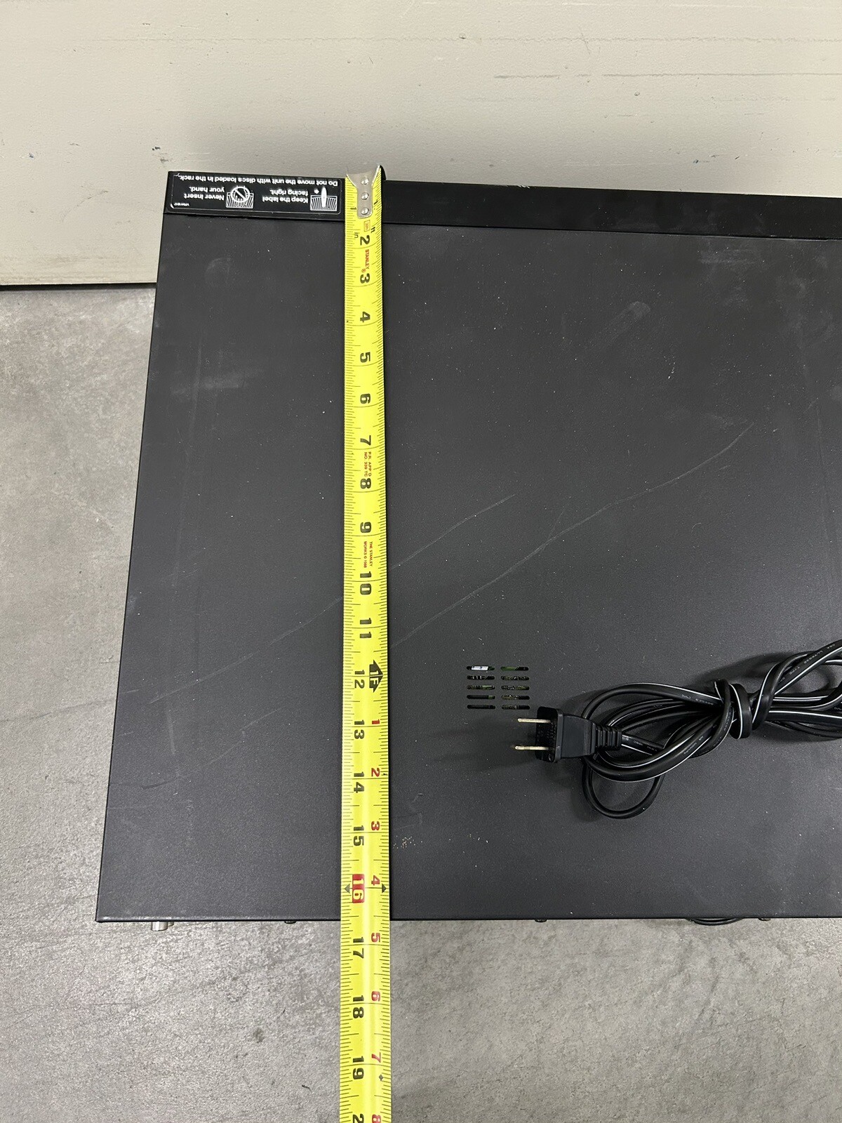 RARE Pioneer DV-F727 301 Disc DVD / CD Changer Currently Untested Sold ...