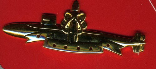 FBM (Boomer) Patrol Pin - Gold Tone - Submarine - BC Patch - Cat No ...