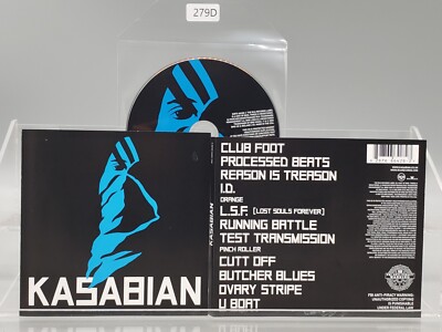 Kasabian by Kasabian (CD) No Case No Tracking Disc + Artwork Only ...