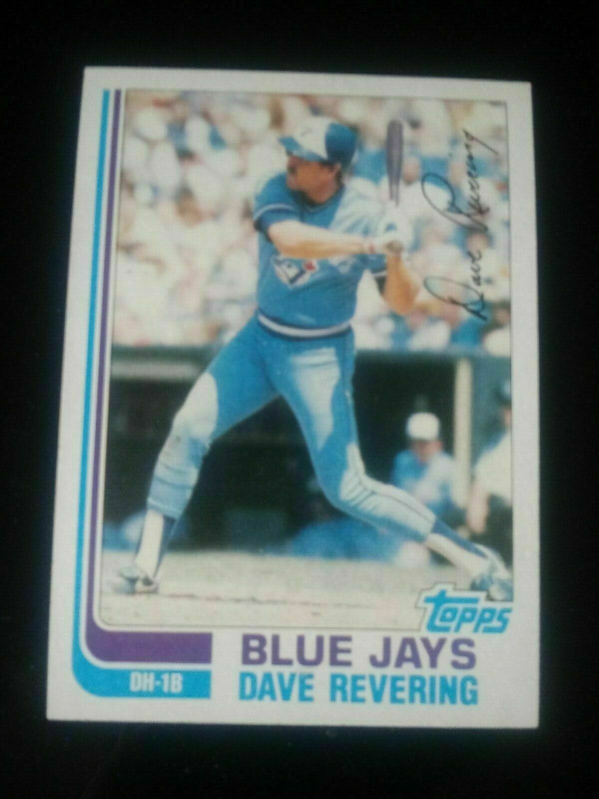 1982 Topps Traded Dave Revering Baseball Card #97 T Toronto Blue Jays ...